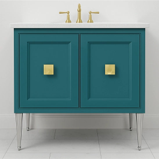 The Lexi Collection Vanity – Mission Custom Cabinets